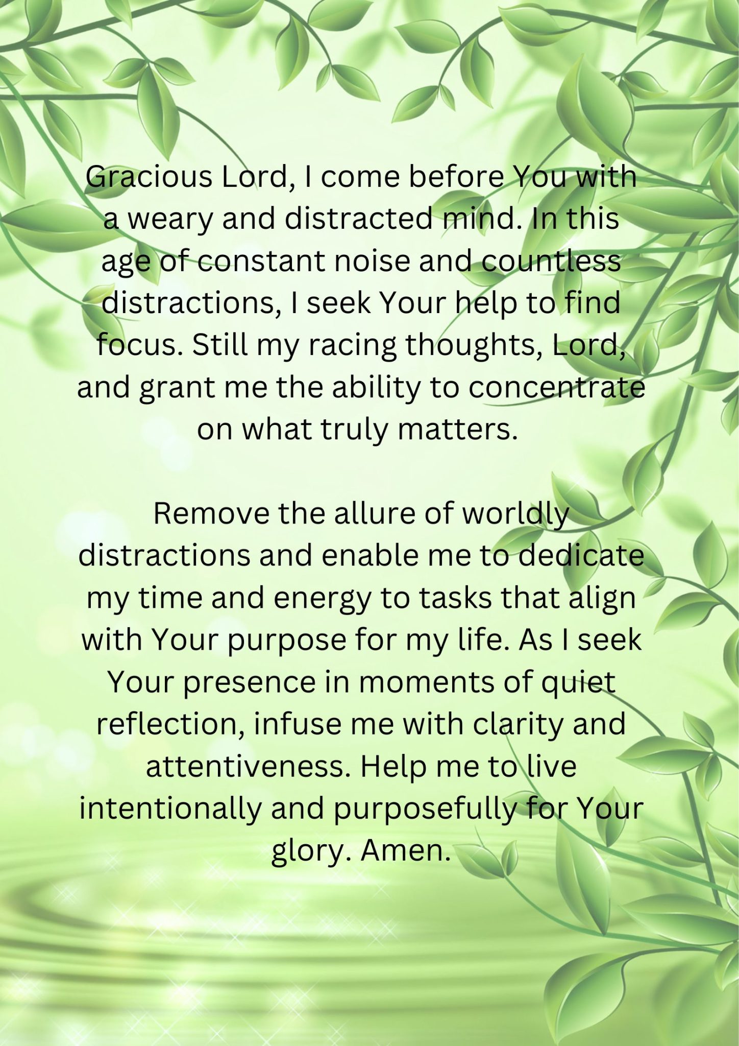 15 Inspirational Prayers for Focus and Direction - Strength in Prayer