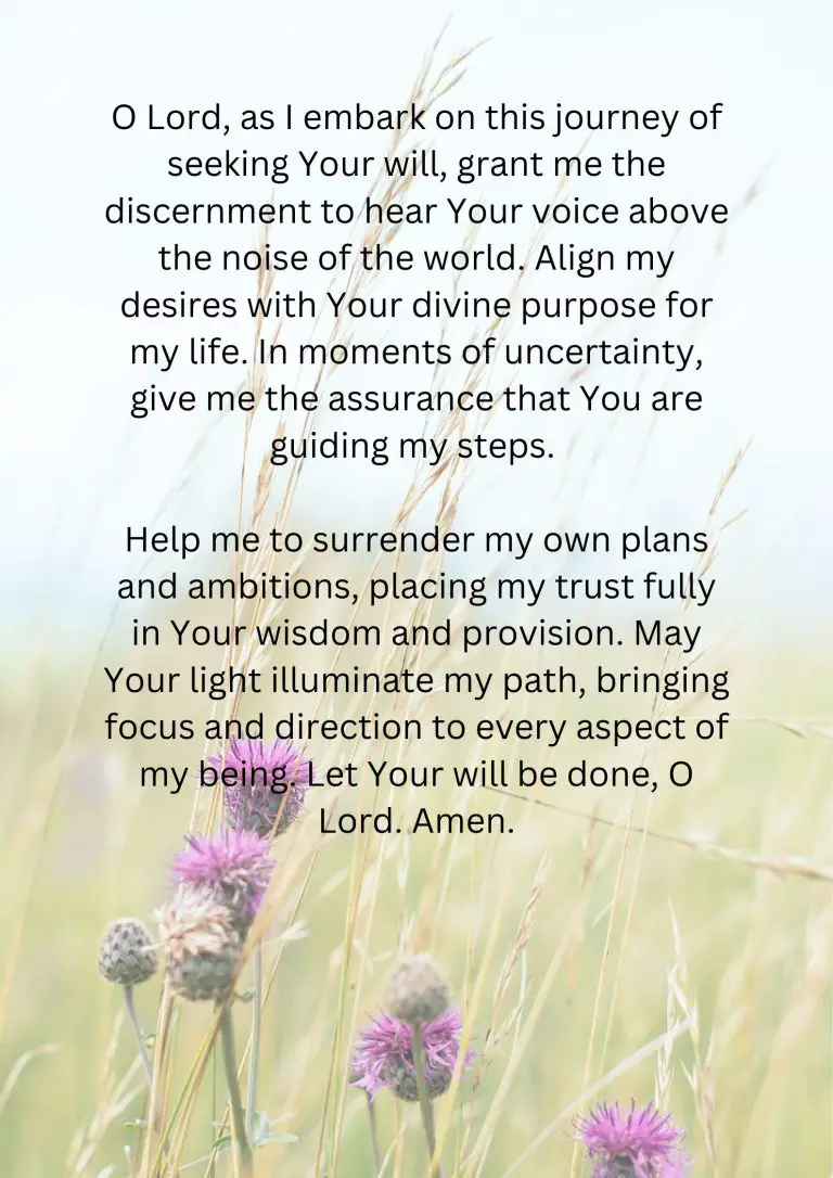 15 Inspirational Prayers for Focus and Direction - Strength in Prayer
