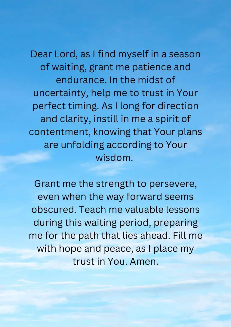 15 Inspirational Prayers for Focus and Direction - Strength in Prayer